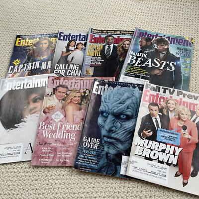 8 Entertainment Weekly Magazines For $5 Aretha Game Of Thrones Captain ...