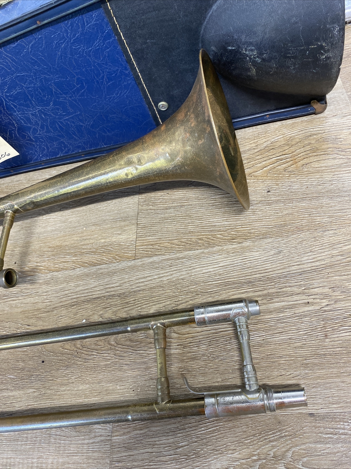 1950’s ?? Antique 50 Deluxe Getzen Trombone, with case restoration ...