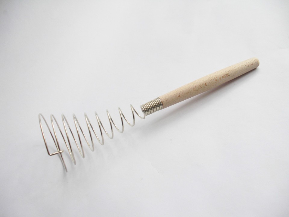Spring Coil Whisk Mixer Blender, Egg Beater - Stainless Steel | eBay UK
