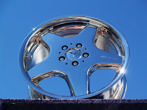 4 CHROME 18" MERCEDES BENZ SL500 SL600 SL320 AMG OEM WHEELS RIMS 65228 ...