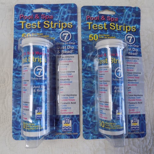 SET 2 BRAND NEW JED POOL TOOLS 00-492-01 7-Way Pool Test Kit Refill | eBay