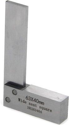 63X40Mm Machinist Square Steel Machinist Ruler Precision Square Right ...