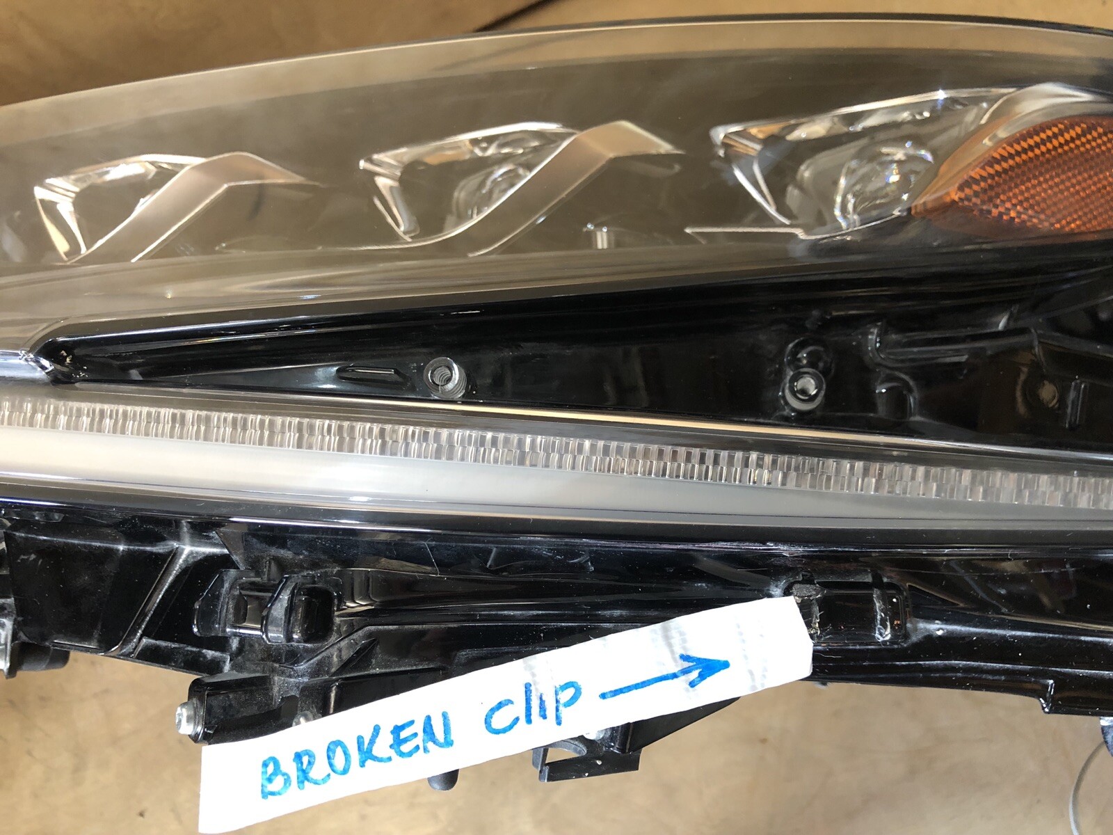 2018-2019 Lexus LS500 LED Triple Beam Headlight Assembly LH Driver Side ...