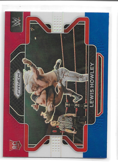 2022 Panini Prizm WWE Prizms Red White and Blue #36 Lewis Howley - NM ...