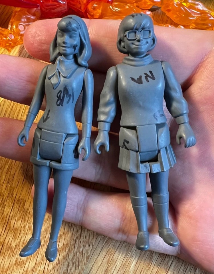 Prototype Scooby-Doo and Friends Five Points Action Figure Test Shot ...