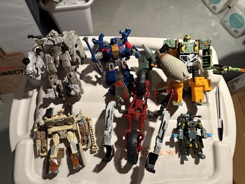 Hasbro Transformers Lot - Decepticons - Tanks And Construction Vehicles ...