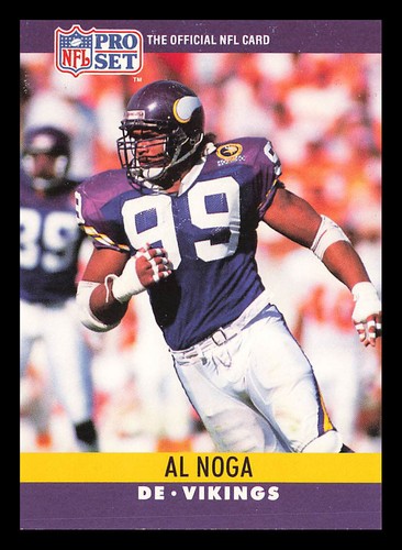 Al Noga #194 1990 Pro Set Minnesota Vikings | eBay
