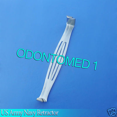 US Army Navy Retractor Veterinary Double Ended Stainless Steel 2 Pcs ...
