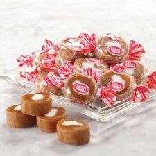 Goetze's 2 LB Black Licorice Caramel Creams Bullseye Bag Wrapped Candy ...