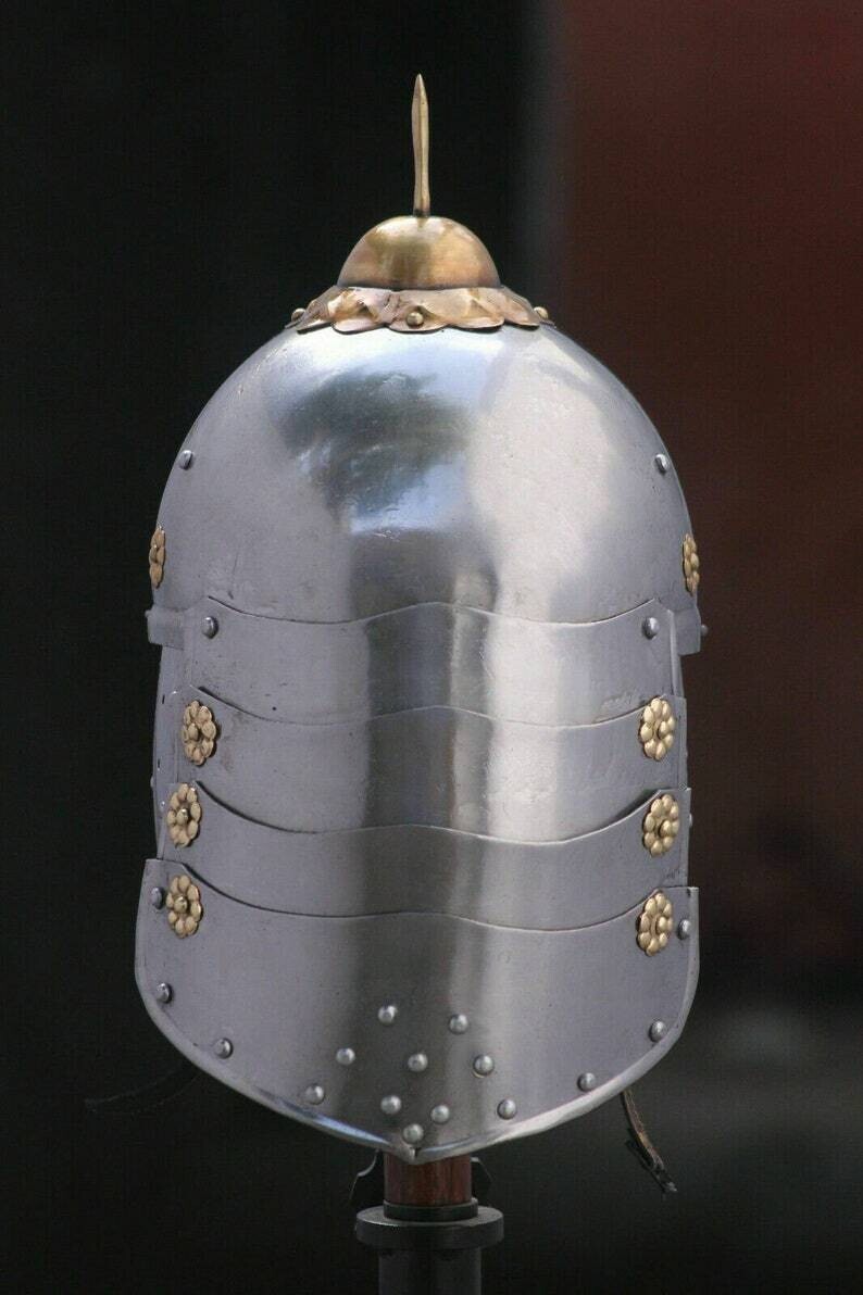 Medieval 18ga Knight Islamic Ottoman Helmet Warrior Hussars Helmet ...