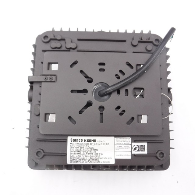 STONCO GC60-SCT-G2-SM-5-10-BZ Garage and Canopy Dualselect Wattage for ...