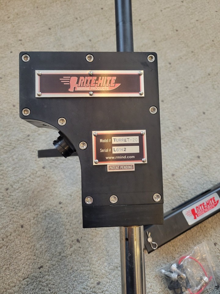 RITE-HITE Turret Transducer for Lowrance Ghost Trolling Motor & Active ...