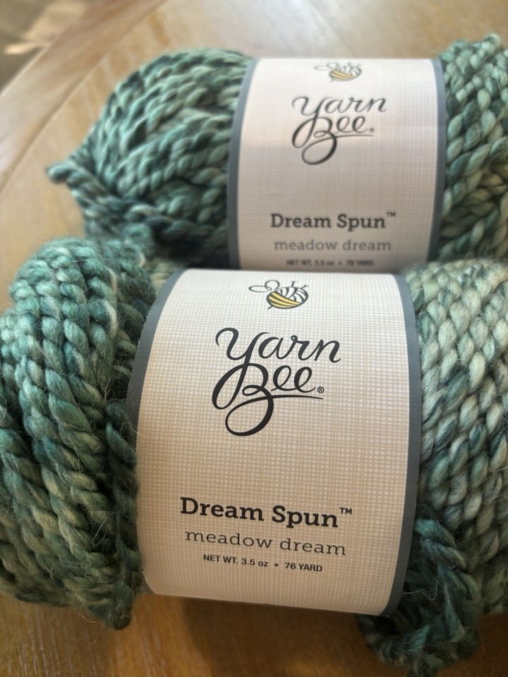 10 Skeins Yarn Bee 2-dream Spun, Soft & Sleek, Baby Bee 3-Pearlspun, 1 ...