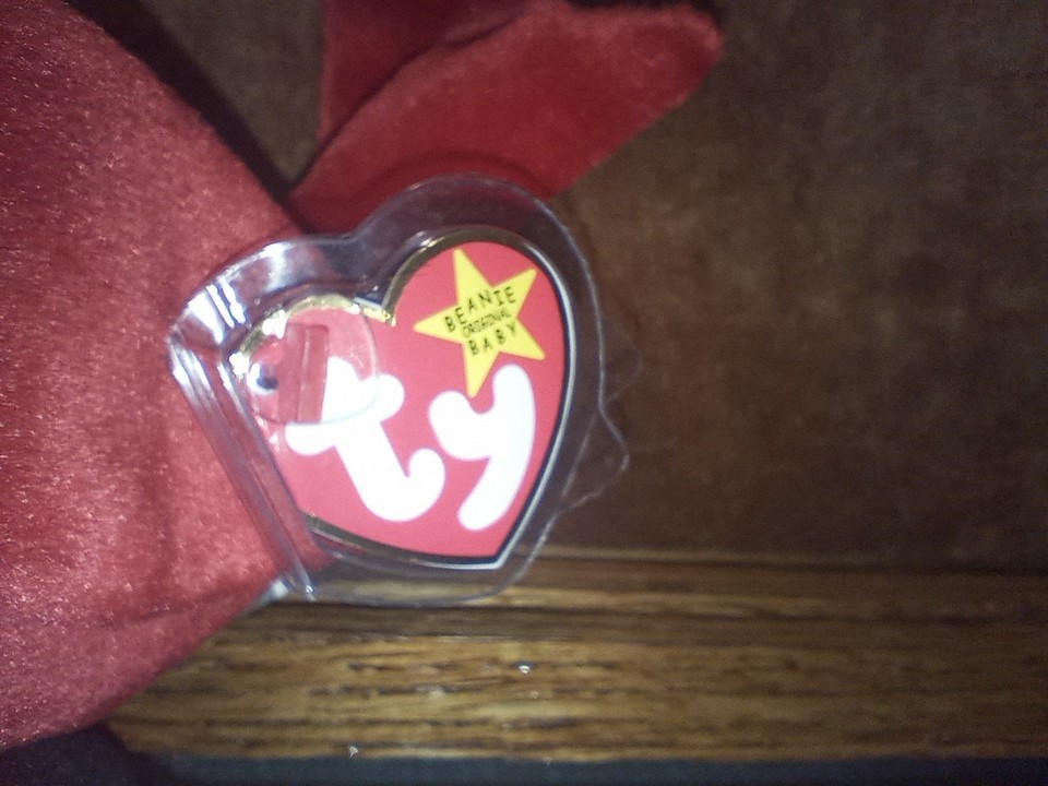 Rare Ty Beanie Babies 'Mac' Cardinal Bird Plush 1999 with RARE ERRORS ...