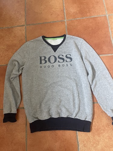 BOSS HUGO BOSS crew Neck Sweatshirt XL Grey | eBay