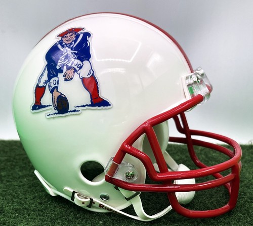 CUSTOM RIDDELL VINTAGE MINI FOOTBALL HELMET - NEW ENGLAND PATRIOTS | eBay