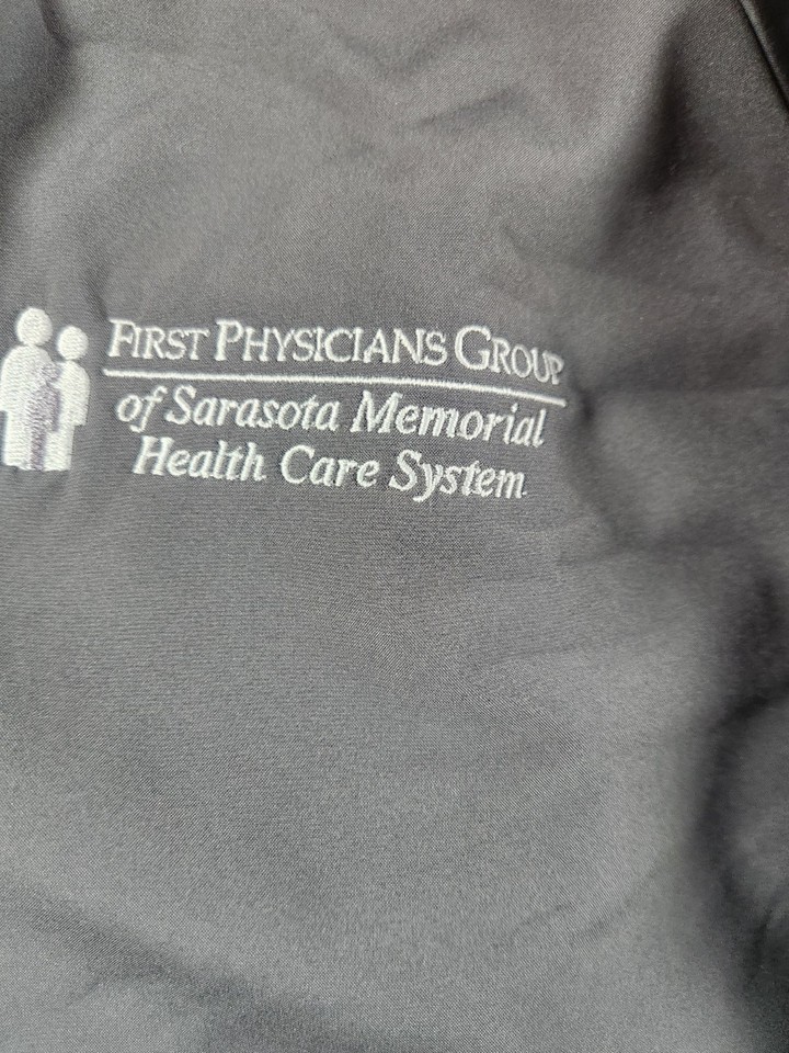 Port Authority First Physicians Group Logo Gray Soft Shell Zip Up Jacket Size L | eBay