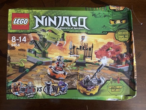 LEGO Ninjago — Spinner Battle Arena 9456 BRAND NEW BUT DAMAGED BOXES | eBay