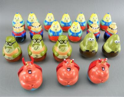 SpongeBob SquarePants Krabby Patty Candy Plus Prize Toy Wobbler Figure ...
