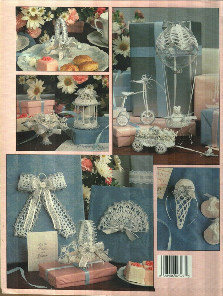 USED THREAD CROCHET TREASURES 17 DESIGNS LEISURE ARTS CROCHET PATTERN ...