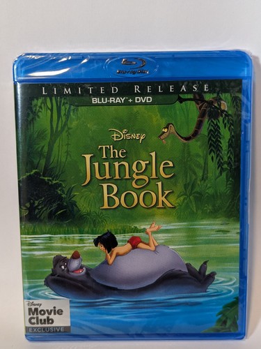 Disney’s The Jungle Book Limited Release (Blu-ray & DVD) Brand New ...