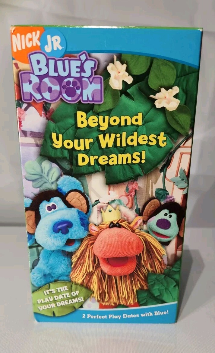 Nick Jr Blues Room Beyond Your Wildest Dreams Vhs Blues Room Beyond