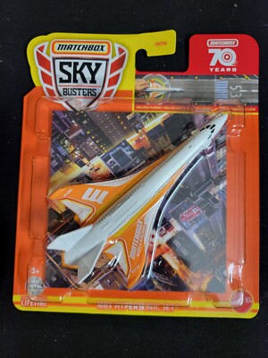 2023 Matchbox Sky Busters 13/32 MBX HYPERSONIC JET With playmat Near ...