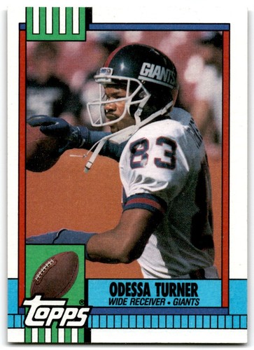 1990 Topps Odessa Turner New York Giants #61 | eBay