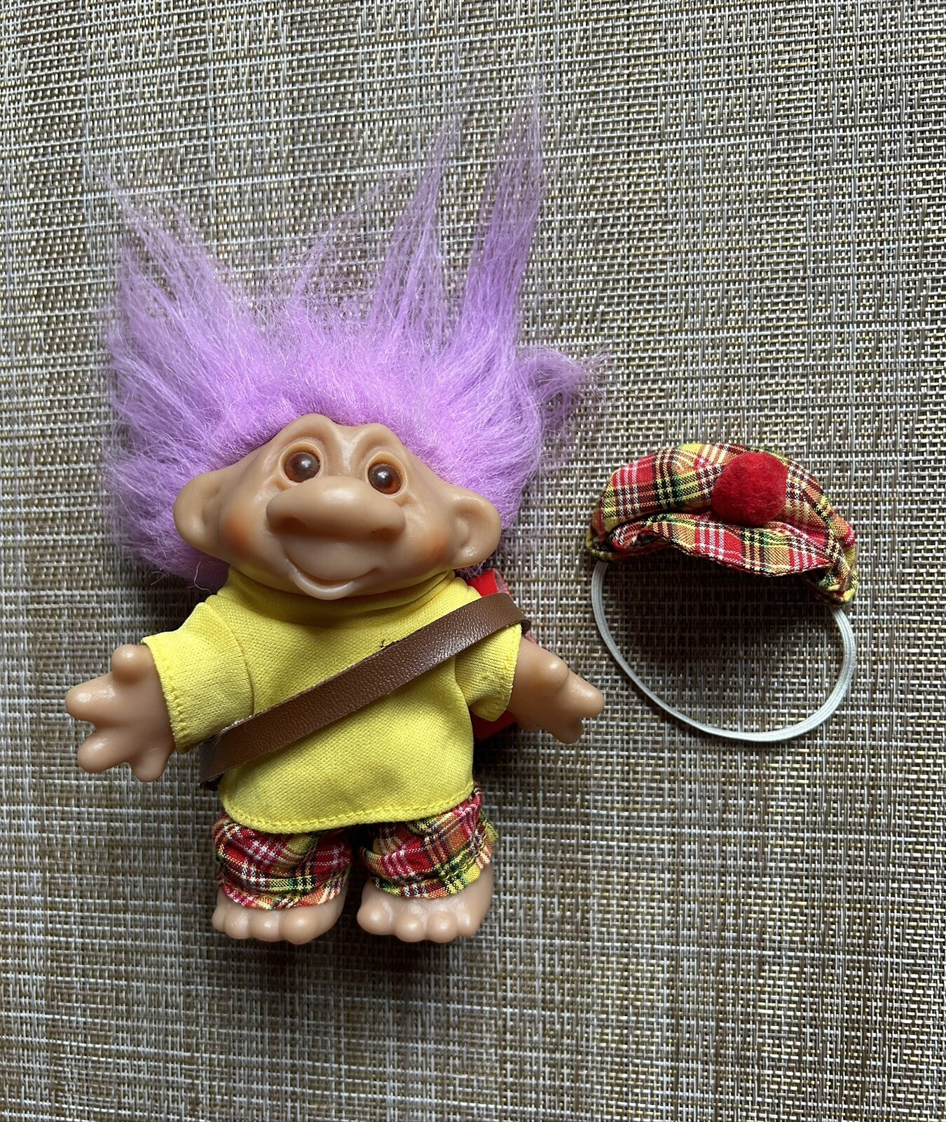Vintage Troll Doll 1986 DAM Norfin (Golfer Outfit w/Hat And Bag) 5” | eBay