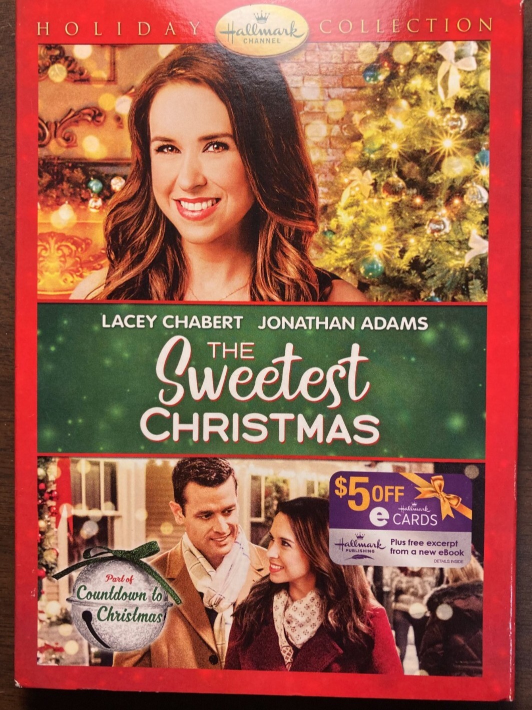 The Sweetest Christmas (DVD, 2016) Lacey Chabert Jonathan Adams ...
