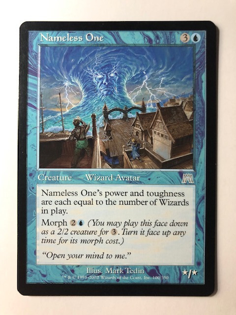 1x Nameless One Onslaught LP Condition Magic Cards, COMBINED SHIPPING ...