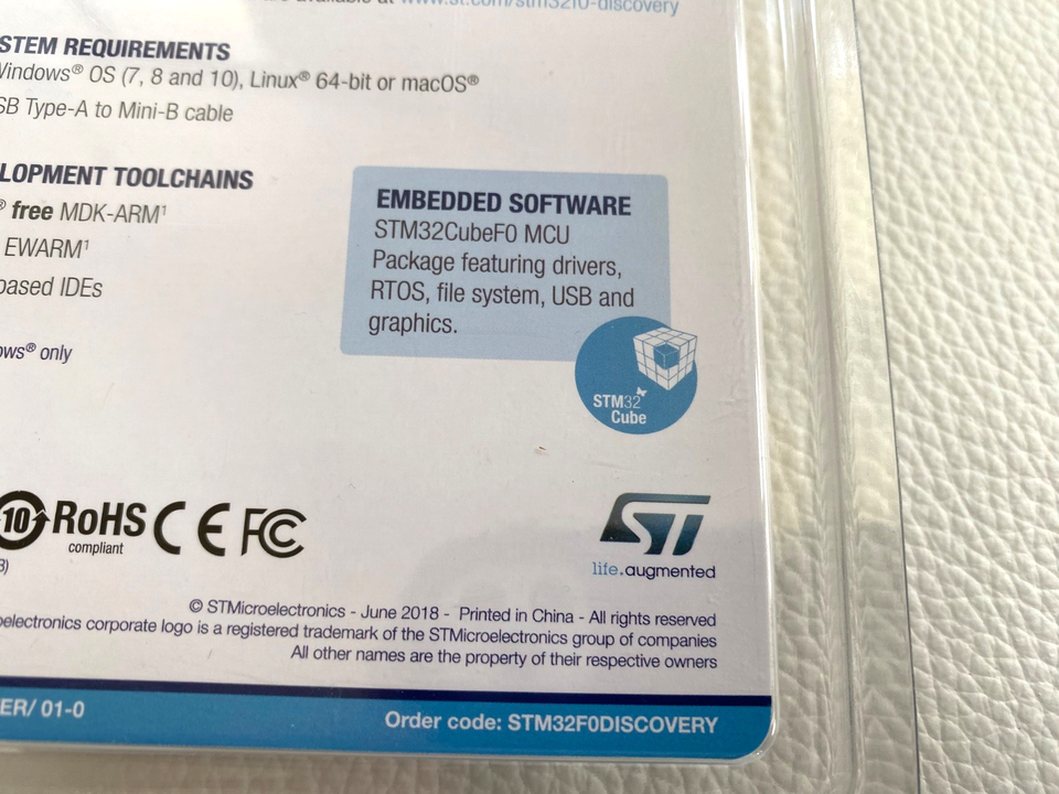 STMicroelectronics STM32F051 Discovery Board Kit | eBay