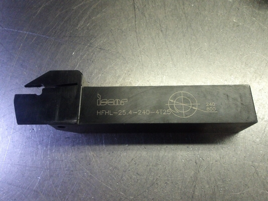 ISCAR HFHL-25.4-240-4T25 INDEXABLE GROOVING TOOL HOLDER 1 " " for sale ...