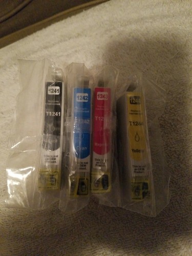 Re manufactured Black Ink Cartridge for Printer, T1244, T1243, T1242 ...