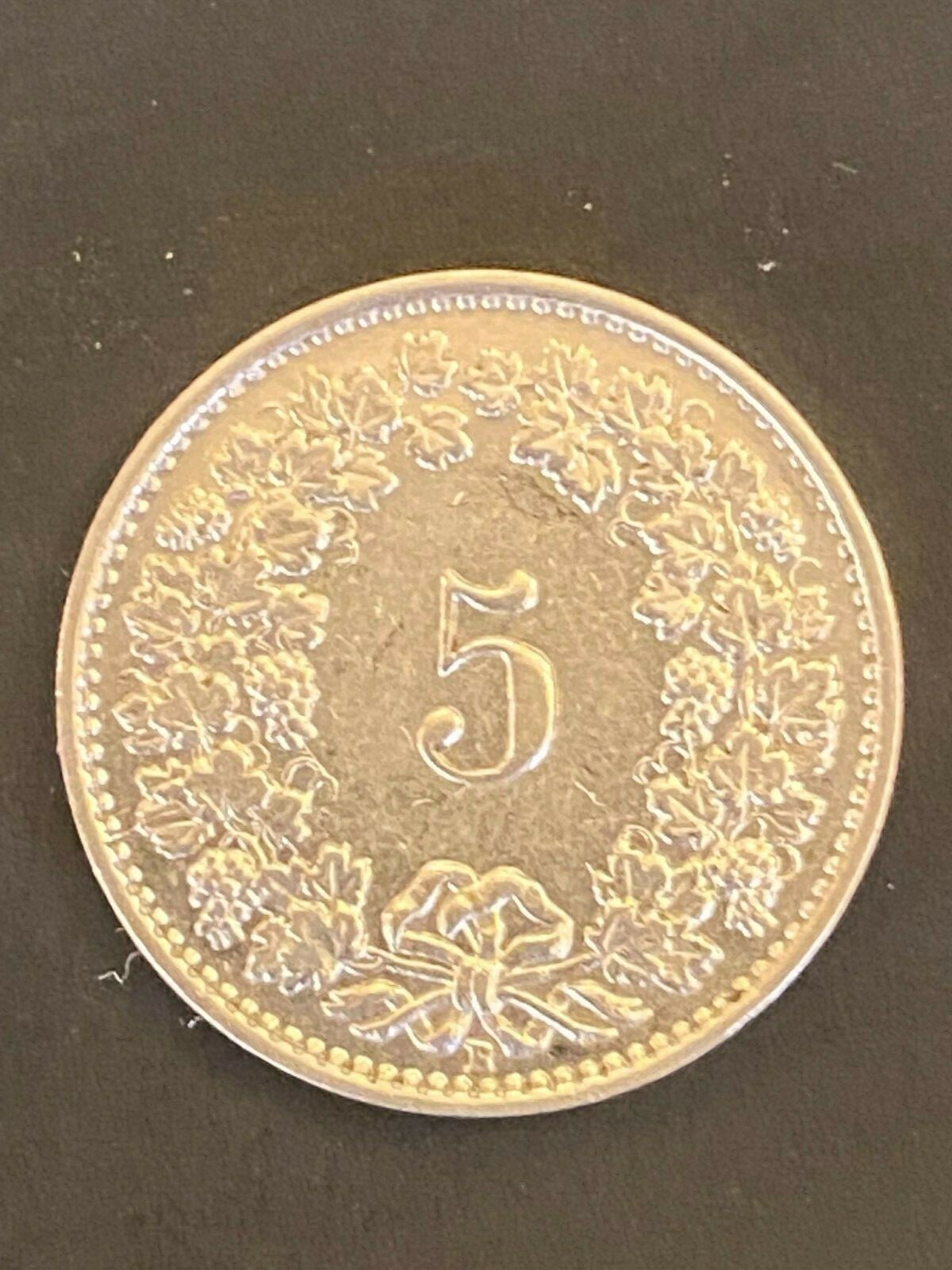 1934 Switzerland Confoederatio Helvetica 5 Rappen Coin | eBay