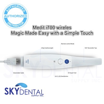 Medit i700 IntraOral 3D Scanner Brand New with Manufacturer Warranty ...