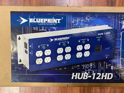 Blueprint Controllers 12 Site HID Light Hub 120V 240V External Circuit ...