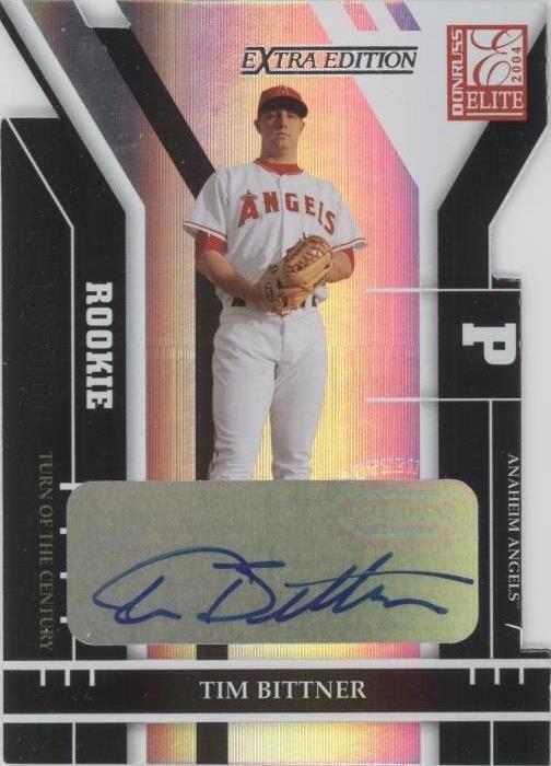 2004 Donruss Elite Extra Edition - Tim Bittner #271 Turn of the Century ...