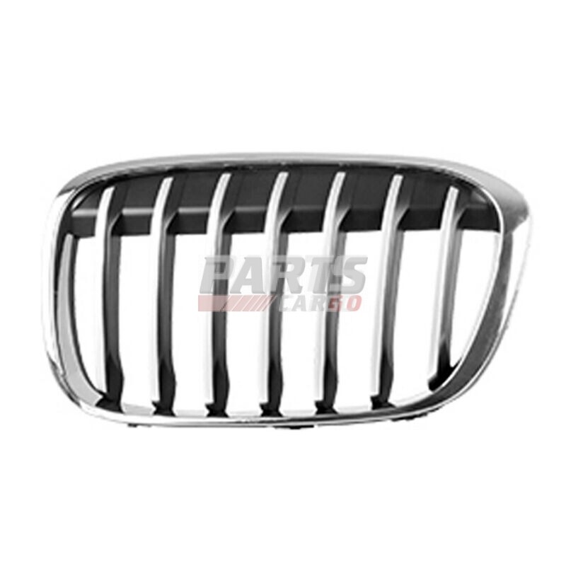 Ots Grille Painted Silver Plastic Left Fits 2016-2018 Bmw X1 ...