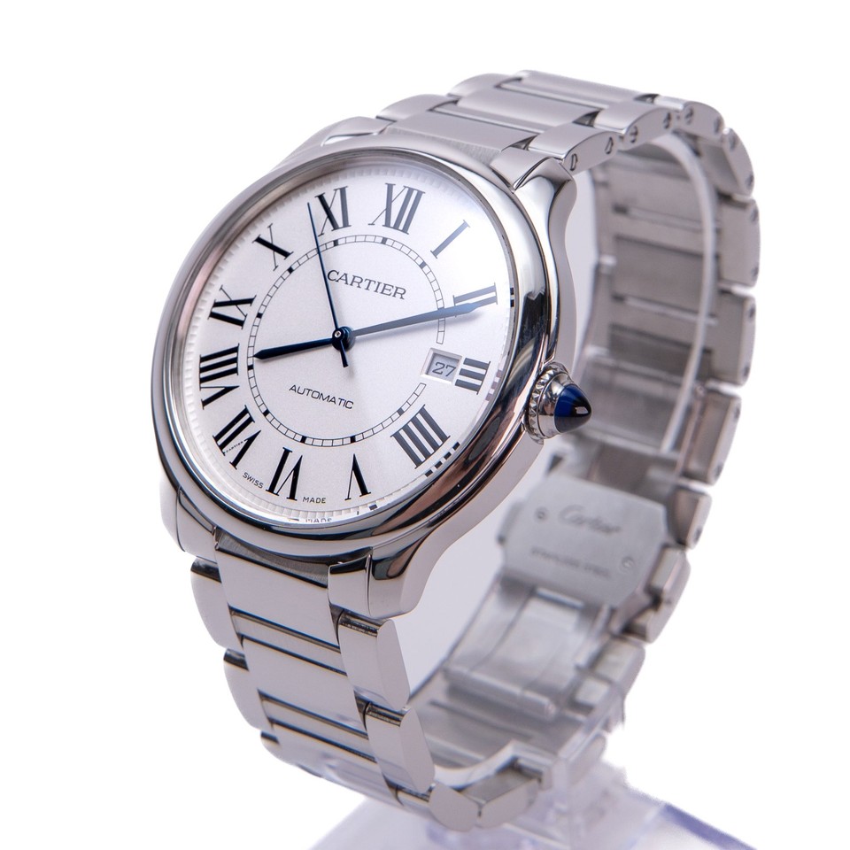 MINT 2023 Cartier Ronde Must de Cartier WSRN0035 40mm Automatic Watch w ...