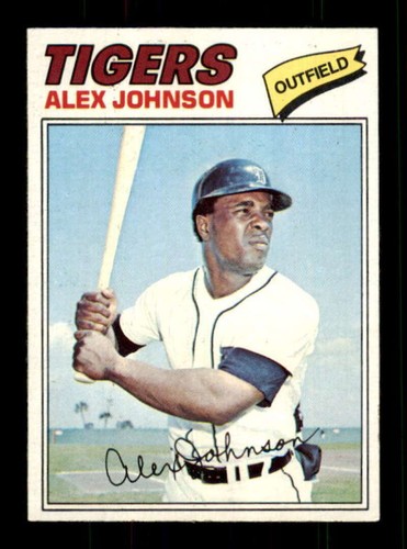 1977 Topps #637 Alex Johnson NM/NM+ Tigers 221518 | eBay.de