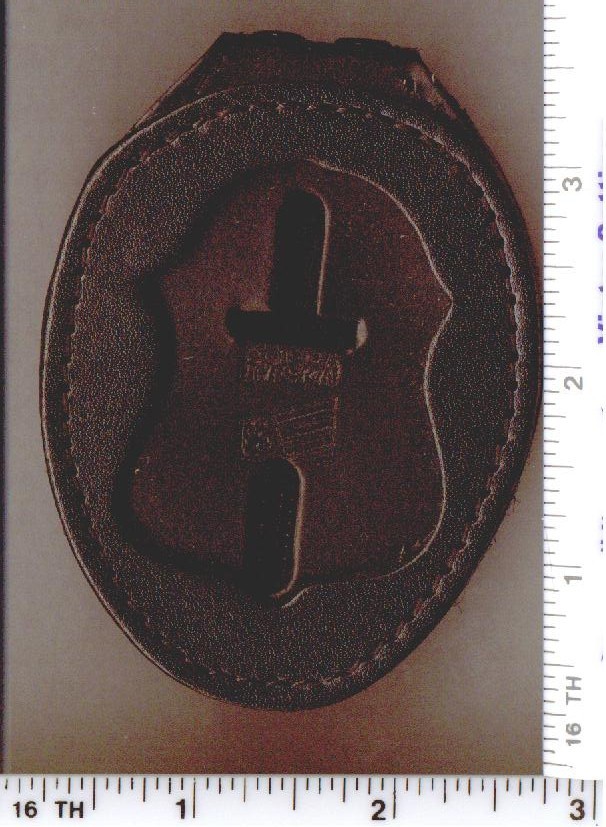 FBI Badge Cut-Out Standard Belt Clip/Neck Hanger Combo Unit (Badge Not ...