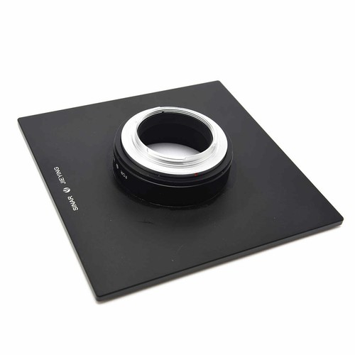 Camera Adapter Back Board For Sony E Mount to Sinar 4x5 Photograph ...