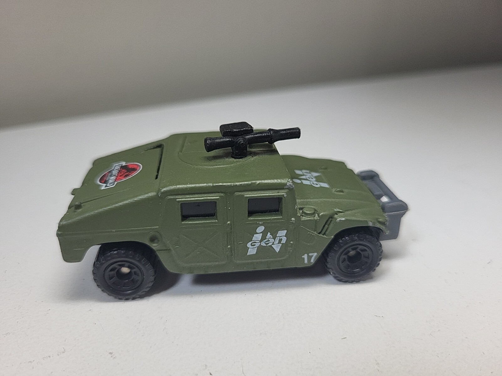 1997 Matchbox Jurassic Park Lost World Humvee Die Cast Vehicle Hummer ...