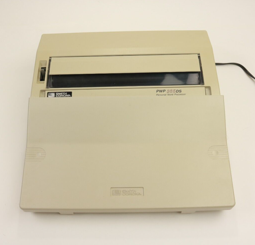 Smith Corona Personal Word Processor Pwp 58d W Floppy Disc Drive Cover