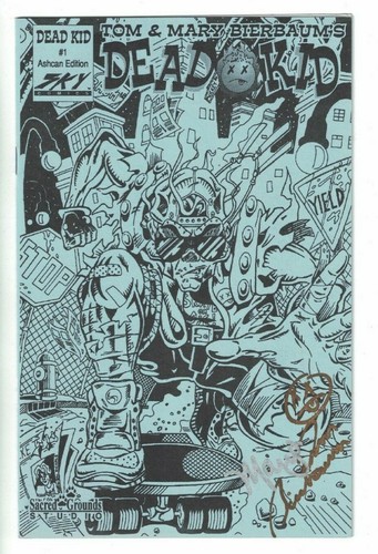 Dead Kid Ashcan #1 VF/NM signed by Mary & Tom Bierbaum - blue edition ...