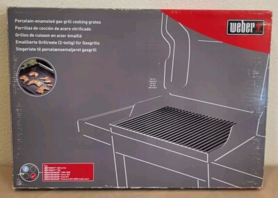 Weber • Porcelain Enameled Cast Iron Cooking Grates • #7525 • Box Of 2 ...