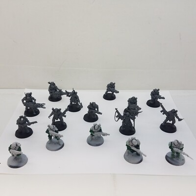 Warhammer 40k - NEOPHYTE HYBRIDS One Missing Head 16x Models Built ...