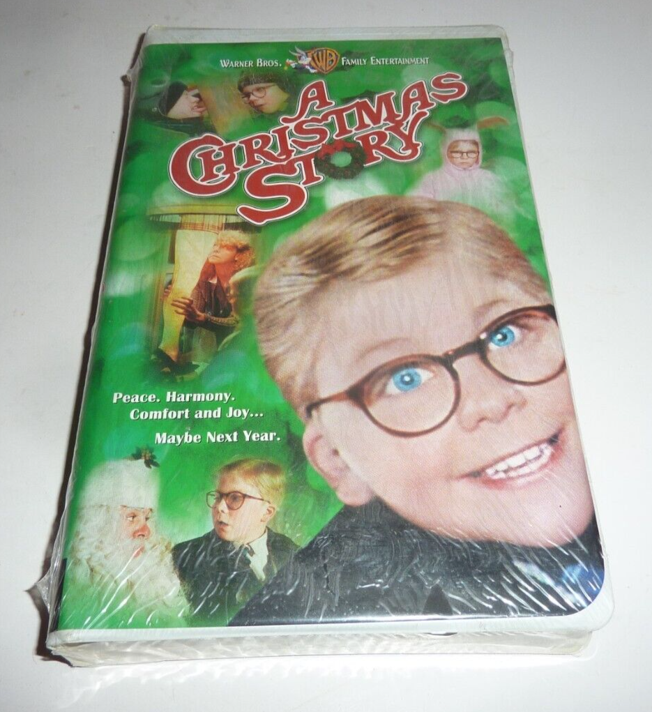A CHRISTMAS STORY VHS Tape SEALED Warner Bros Clam Shell Case S-63 ...
