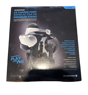 Collective Minds PSVR Showcase Rapid AC PS4 VR Charge And Display Stand ...
